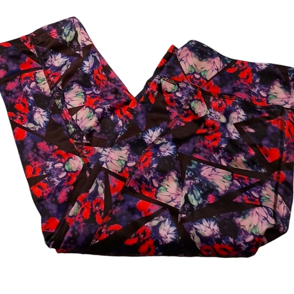 LuLaRoe | Pants & Jumpsuits | Lularoe Simply Comfortable Floral Active ...